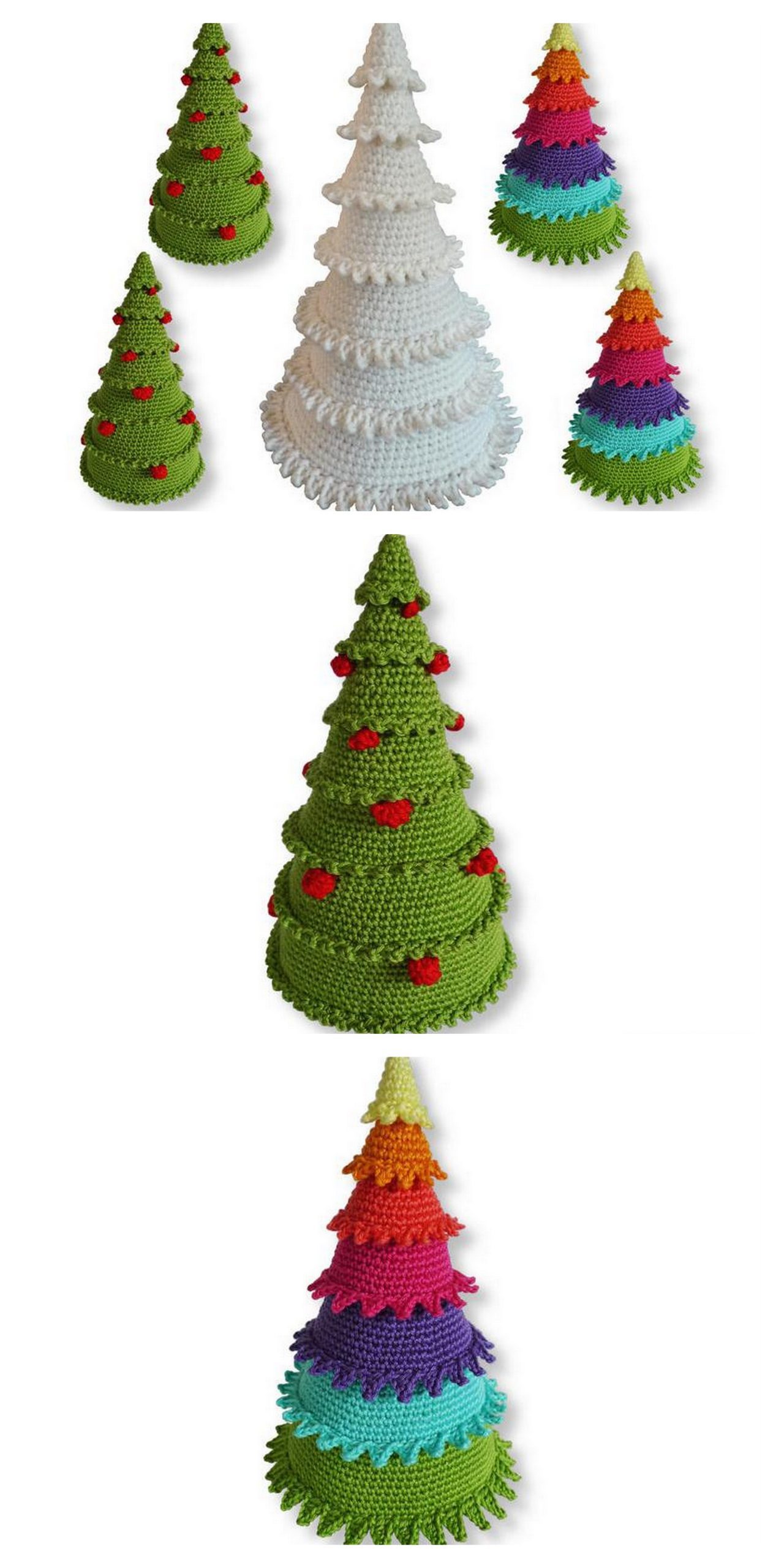 Amigurumi Ribbon Christmas Tree Free Pattern – Free Amigurumi Crochet