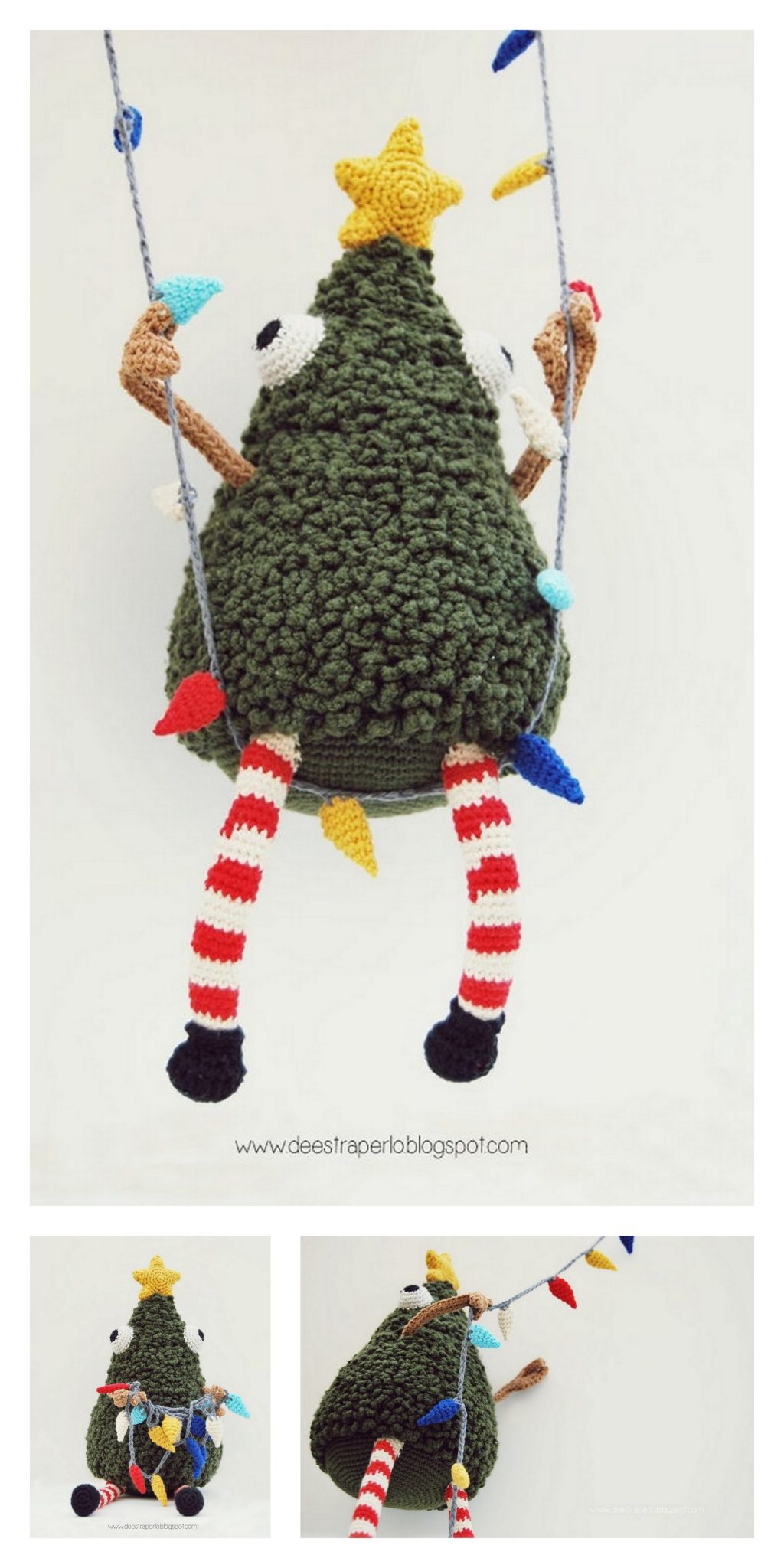 Amigurumi Ribbon Christmas Tree Free Pattern – Free Amigurumi Crochet
