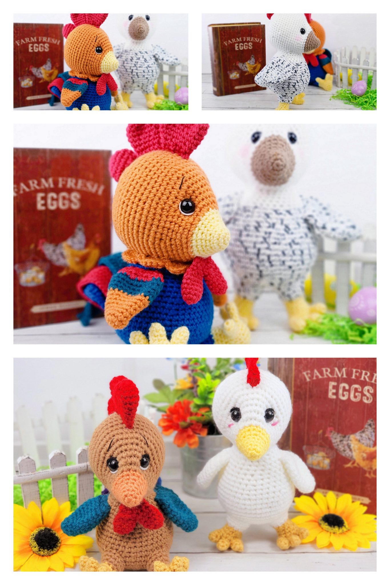 Amigurumi Funny Chicken Free Pattern – Free Amigurumi Crochet