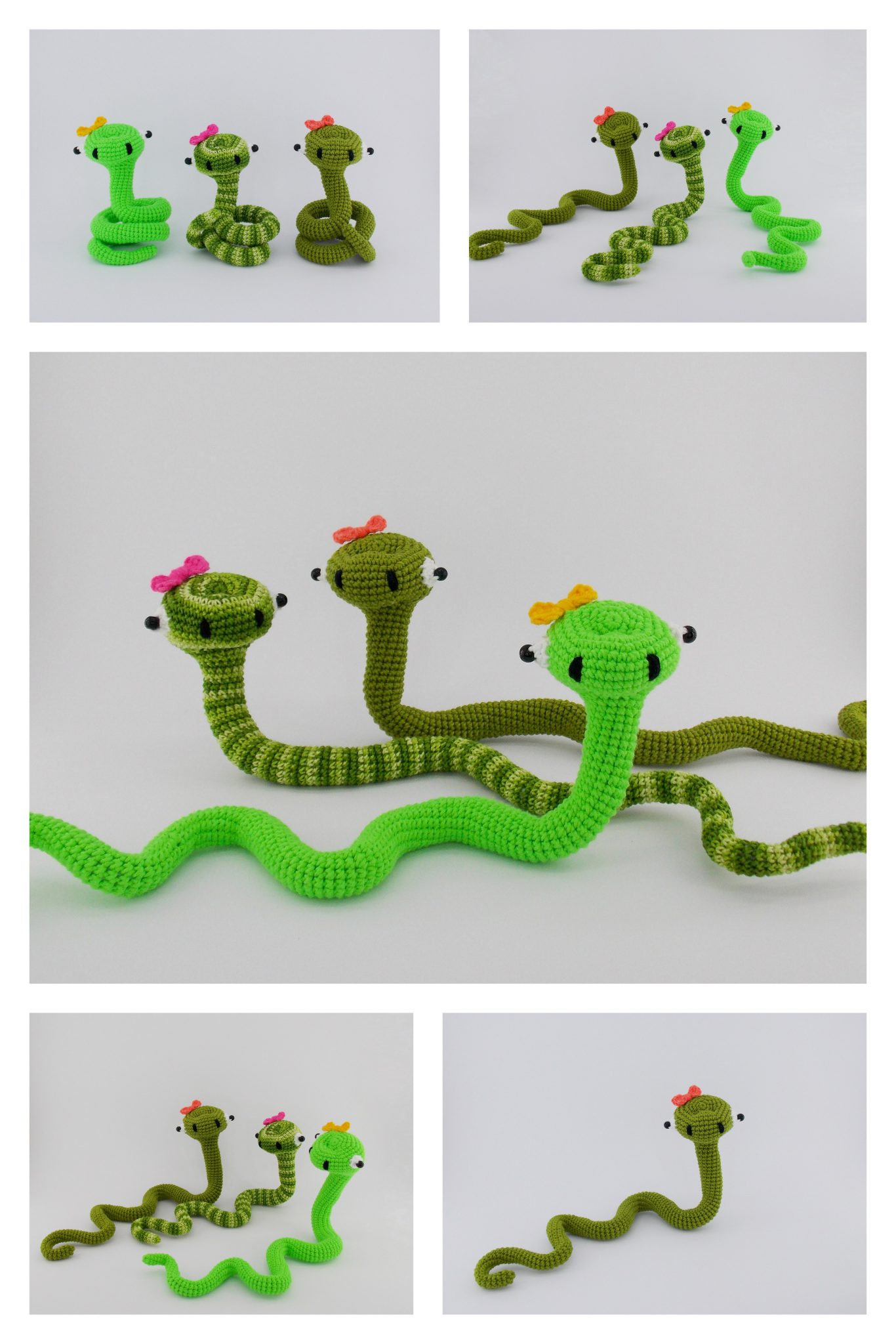 Amigurumi Snake Free Pattern – 1 – Free Amigurumi Crochet