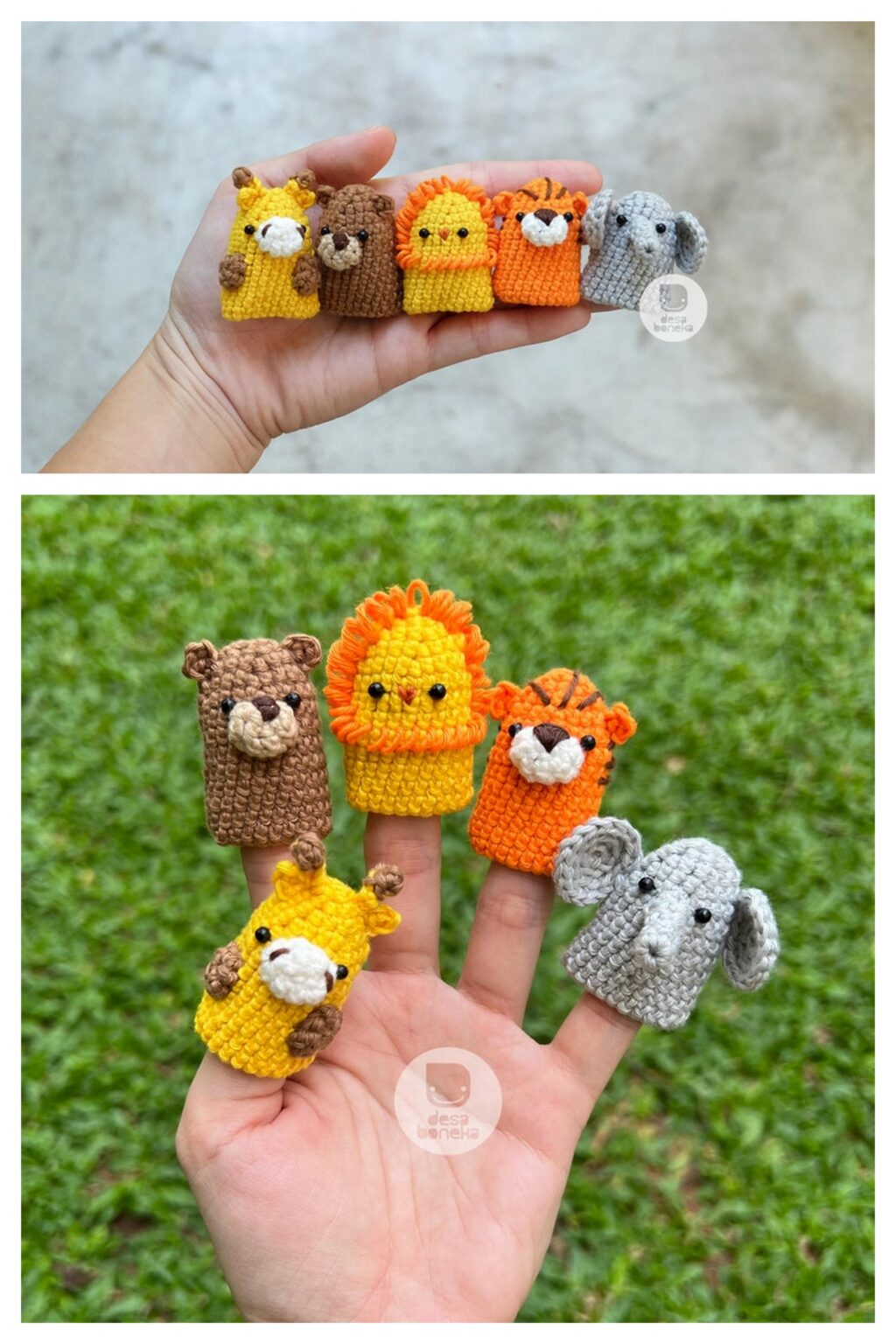Amigurumi Finger Puppet Free Pattern-2 – Free Amigurumi Crochet