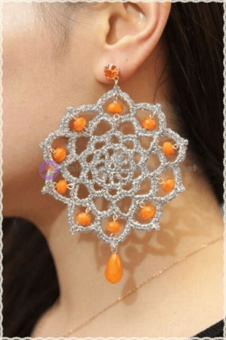 1 Free Crochet Earring Pattern and 28 Crochet Earrings Ideas – Free ...