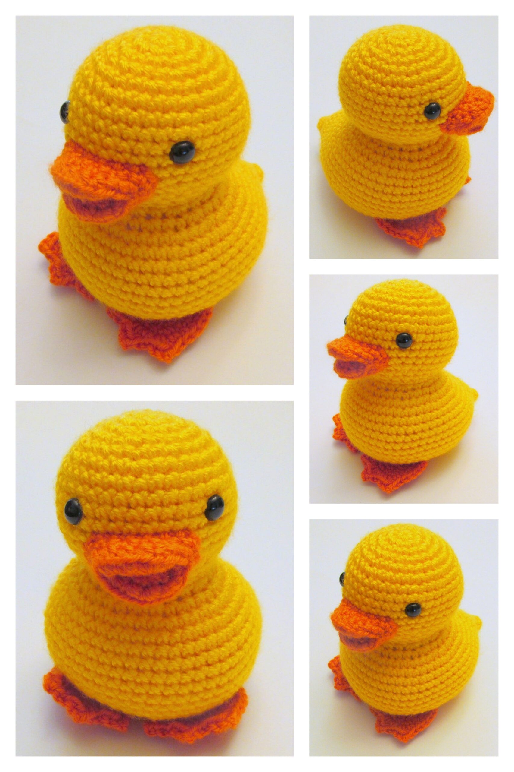 Amigurumi Little Duck Free Pattern-1 – Free Amigurumi Crochet