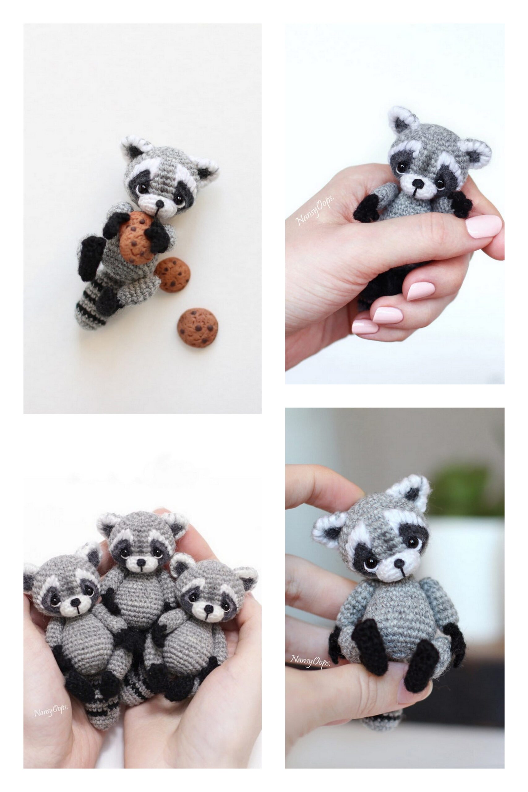 Amigurumi Raccoon Free Pattern-2 – Free Amigurumi Crochet