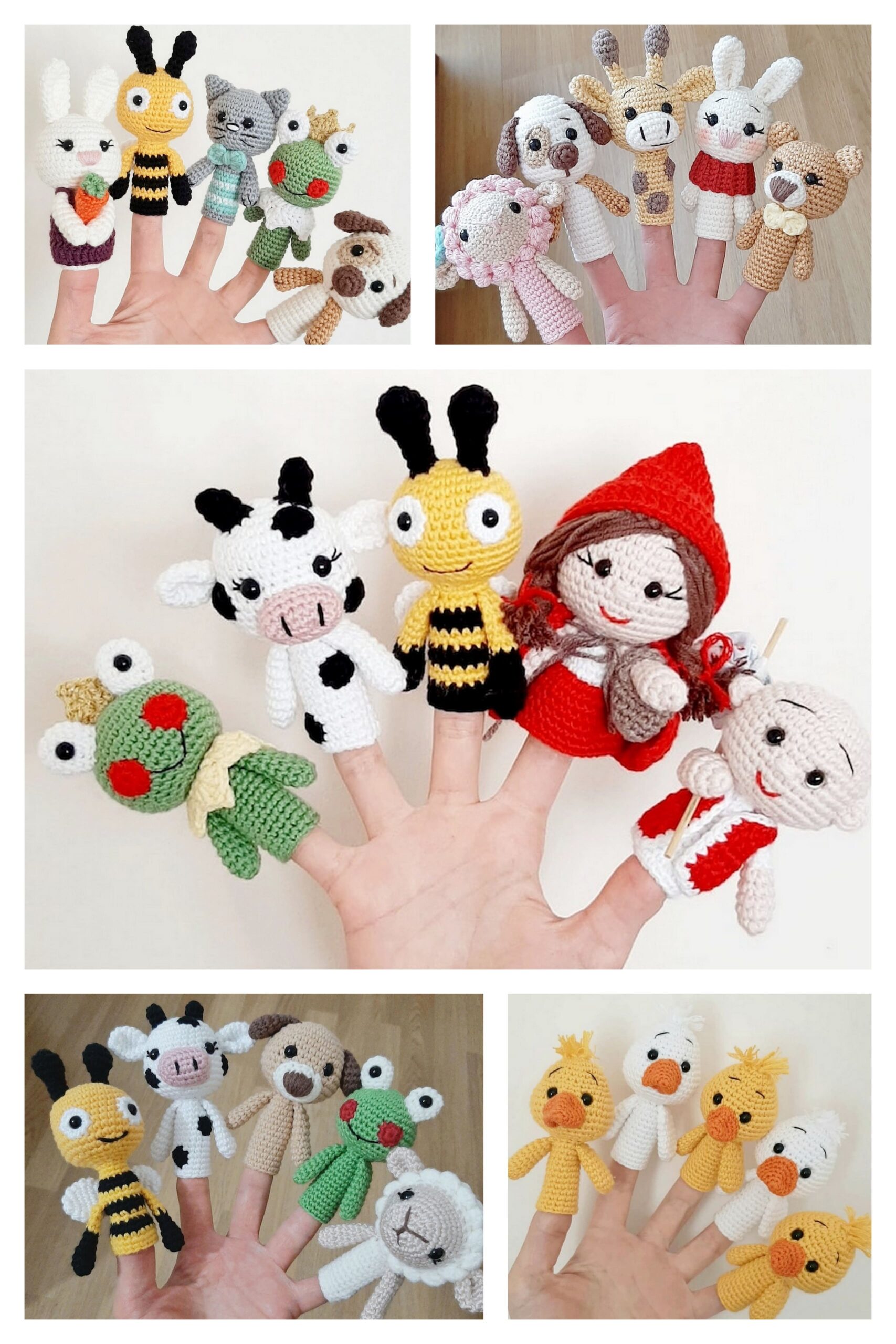 Amigurumi Bat Finger Puppet Free Pattern-3 – Free Amigurumi Crochet