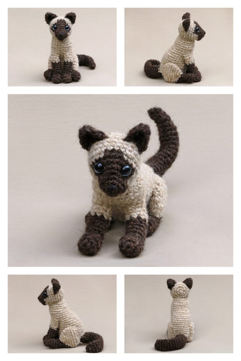 Amigurumi Cat Face Free Pattern-5 – Free Amigurumi Crochet