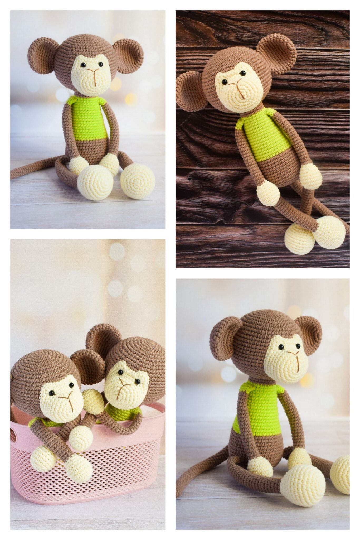 Amigurumi Monkey and Crochet Banana Free Pattern-2 – Free Amigurumi Crochet