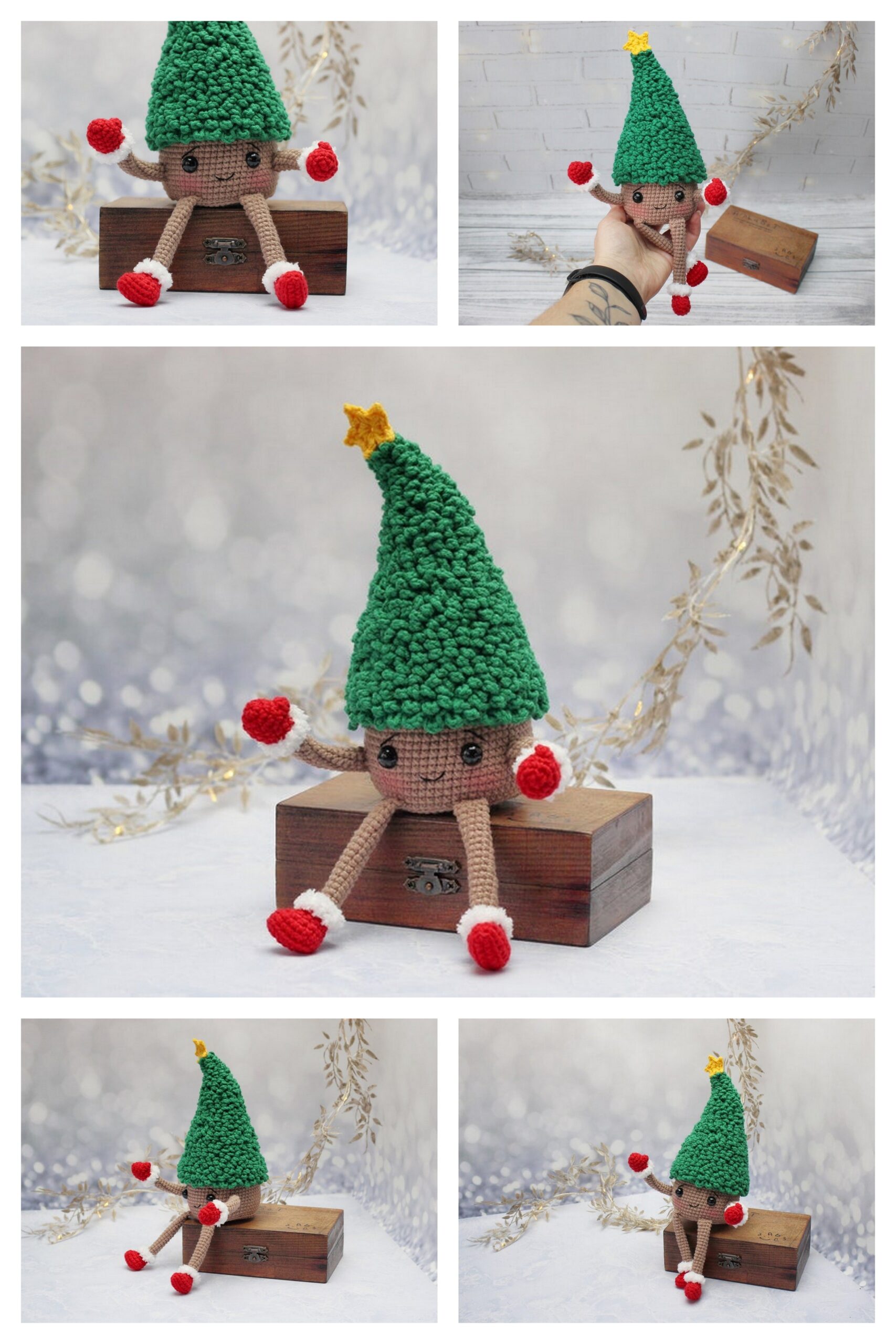 Amigurumi Christmas Tree Free Pattern-4 – Free Amigurumi Crochet