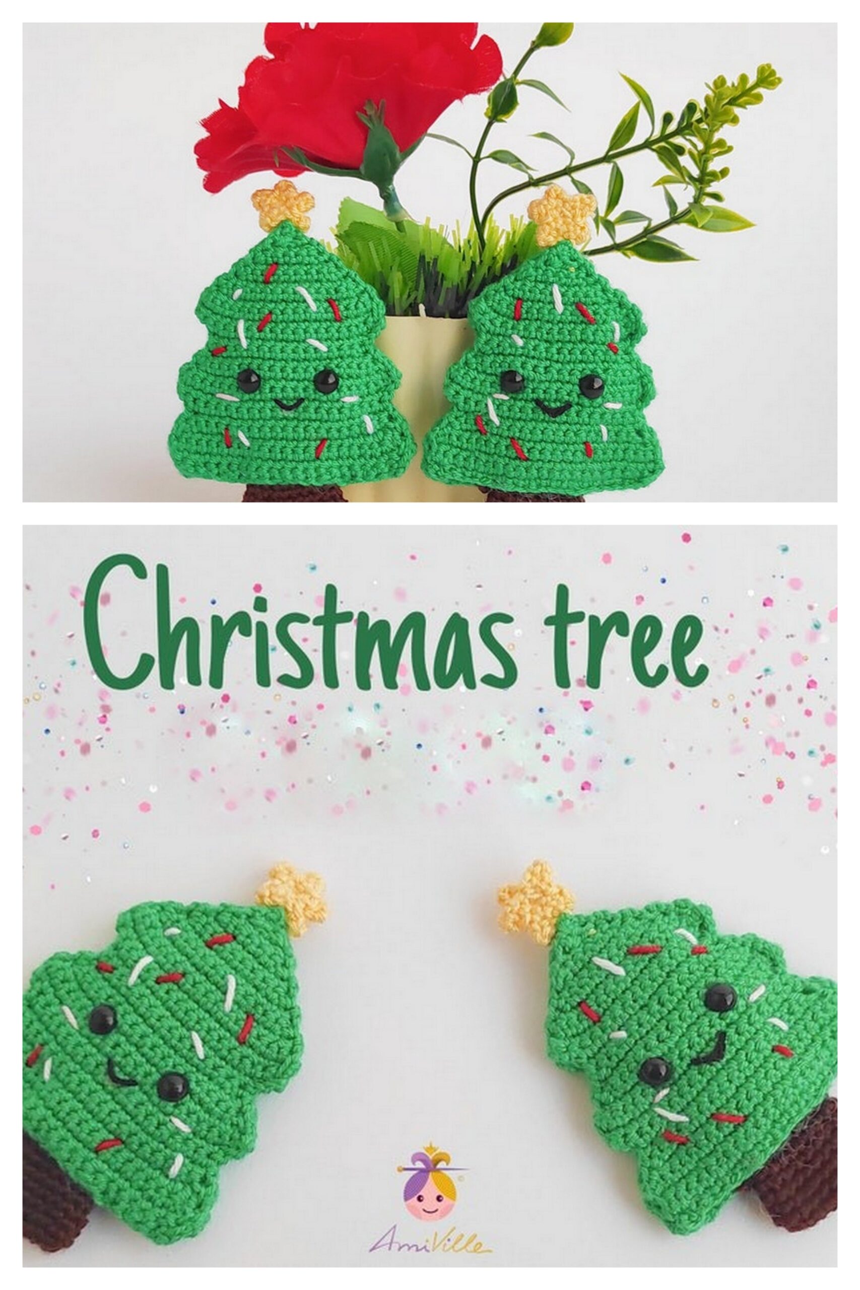 Amigurumi Christmas Tree Ornament Free Pattern-2 – Free Amigurumi Crochet