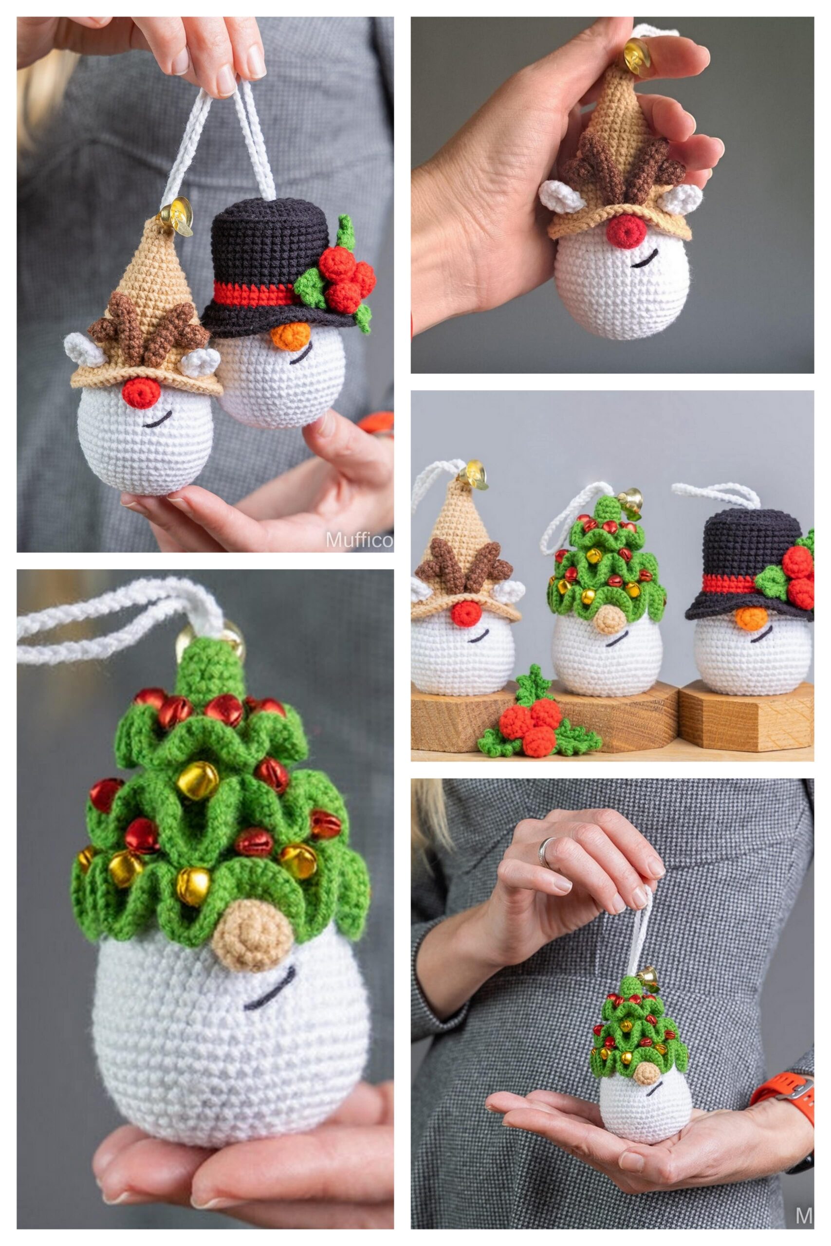 Amigurumi Christmas Tree Ornament Free Pattern-2 – Free Amigurumi Crochet