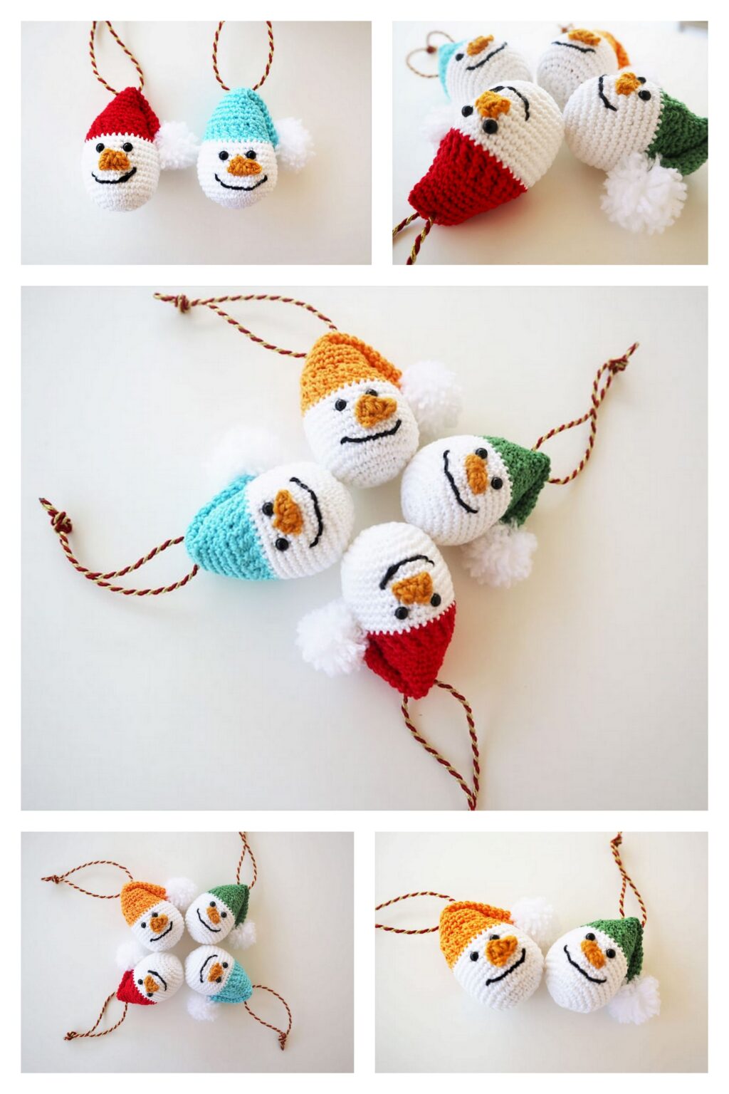 Amigurumi Christmas Watch Ornament Free Pattern-4 – Free Amigurumi Crochet