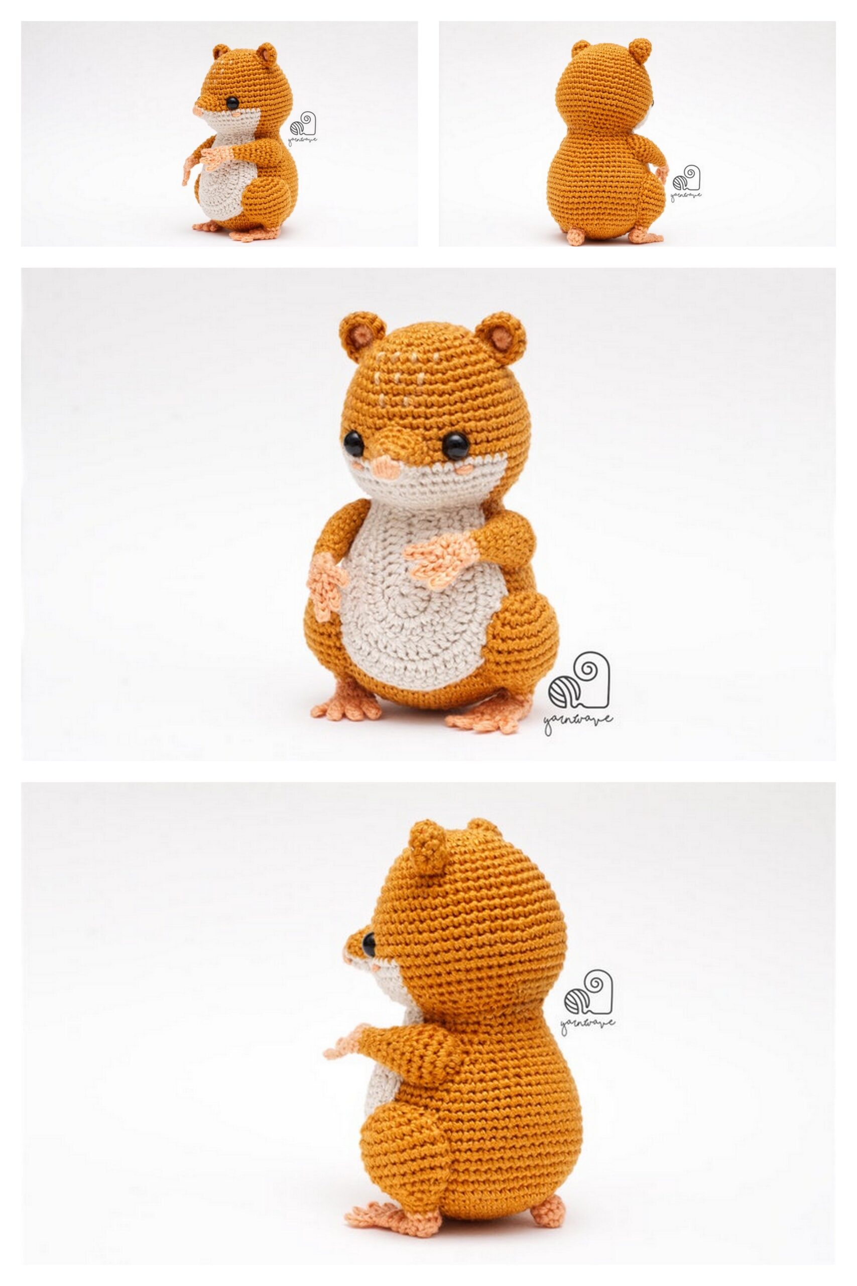 Amigurumi Small Hamster Free Pattern-1 – Free Amigurumi Crochet