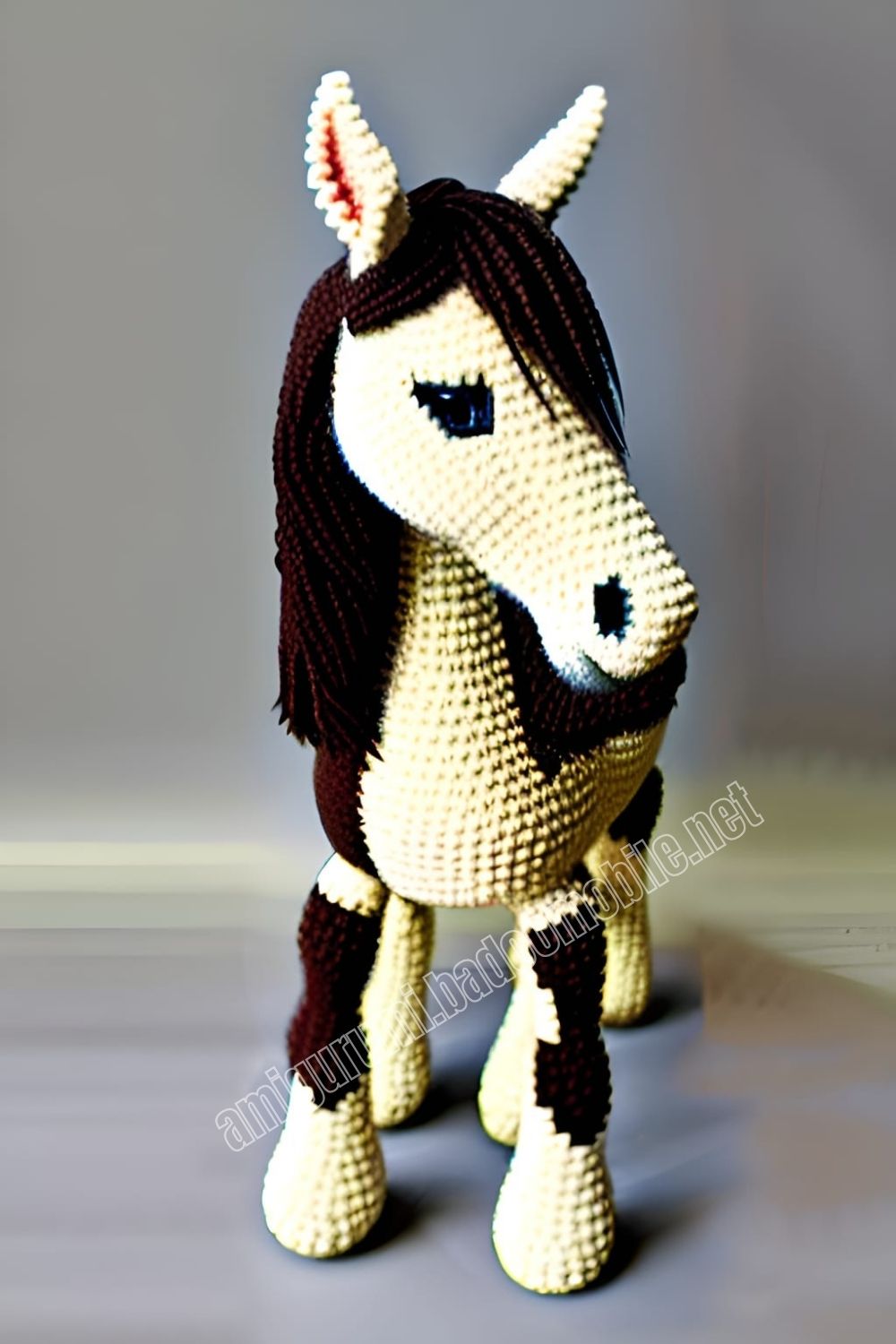 Amigurumi White Horse Free Pattern-1 – Free Amigurumi Crochet