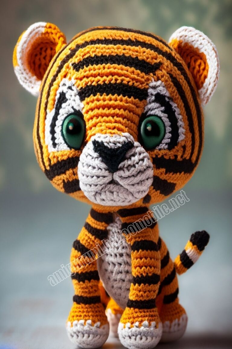 Amigurumi Little Plush Tiger Free Pattern-2 – Free Amigurumi Crochet