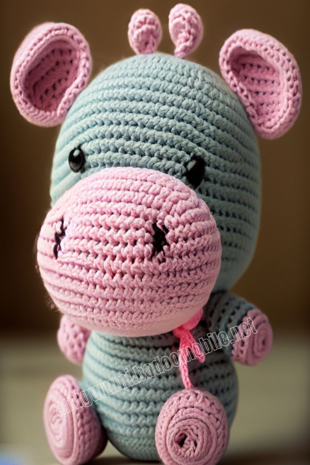 Amigurumi Rainbow Hippo Free Pattern-1 – Free Amigurumi Crochet