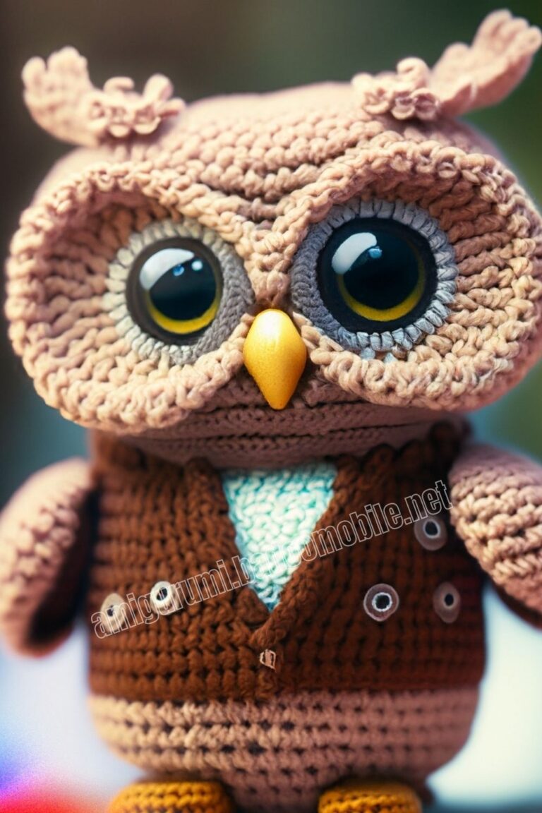 Amigurumi Owl Keychain Free Pattern-2 – Free Amigurumi Crochet