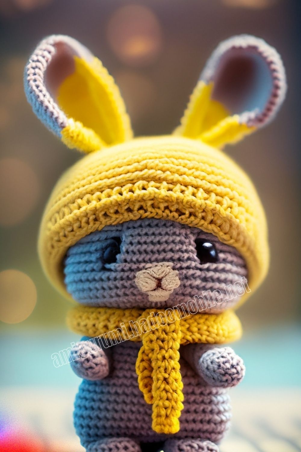 Amigurumi Striped Bunny Free Pattern-1 – Free Amigurumi Crochet