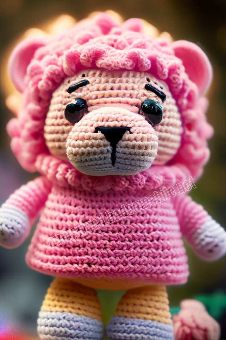 Amigurumi Crochet Lion Free Pattern-3 – Free Amigurumi Crochet