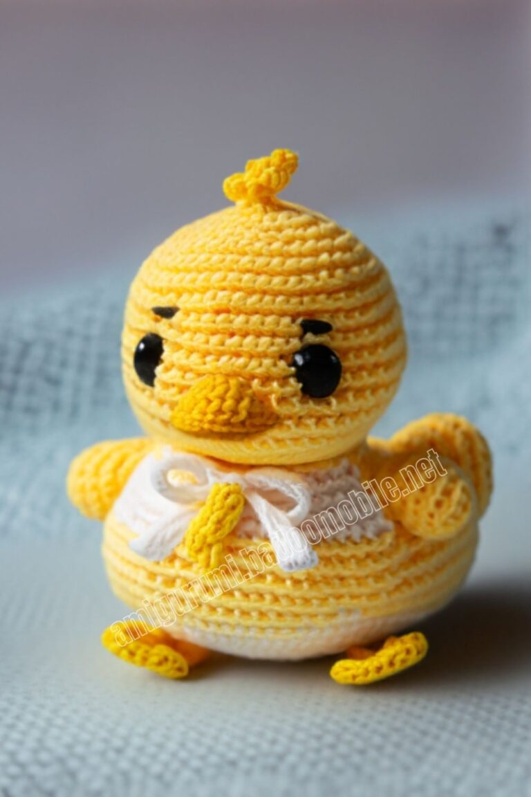 Amigurumi Baby Crochet Duck Free Pattern-2 – Free Amigurumi Crochet