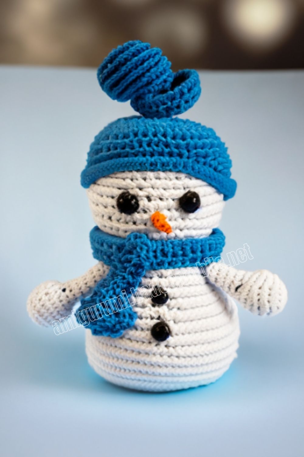 Amigurumi Mini Snowman Free Pattern-1 – Free Amigurumi Crochet