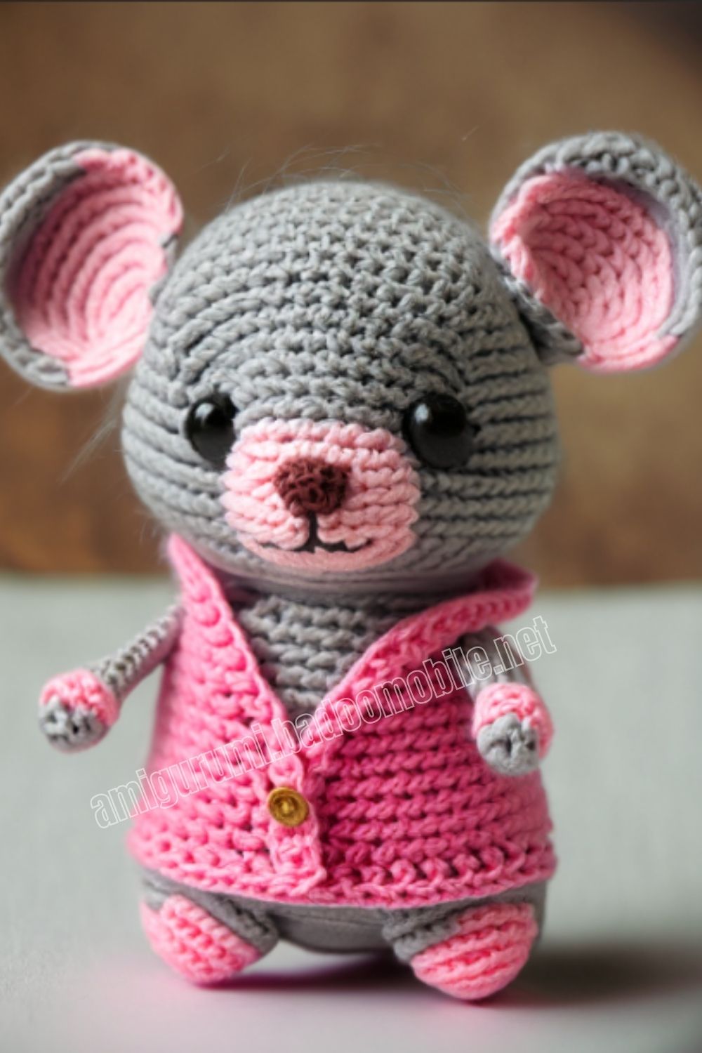 Amigurumi Plush Mouse Pattern-2 – Free Amigurumi Crochet