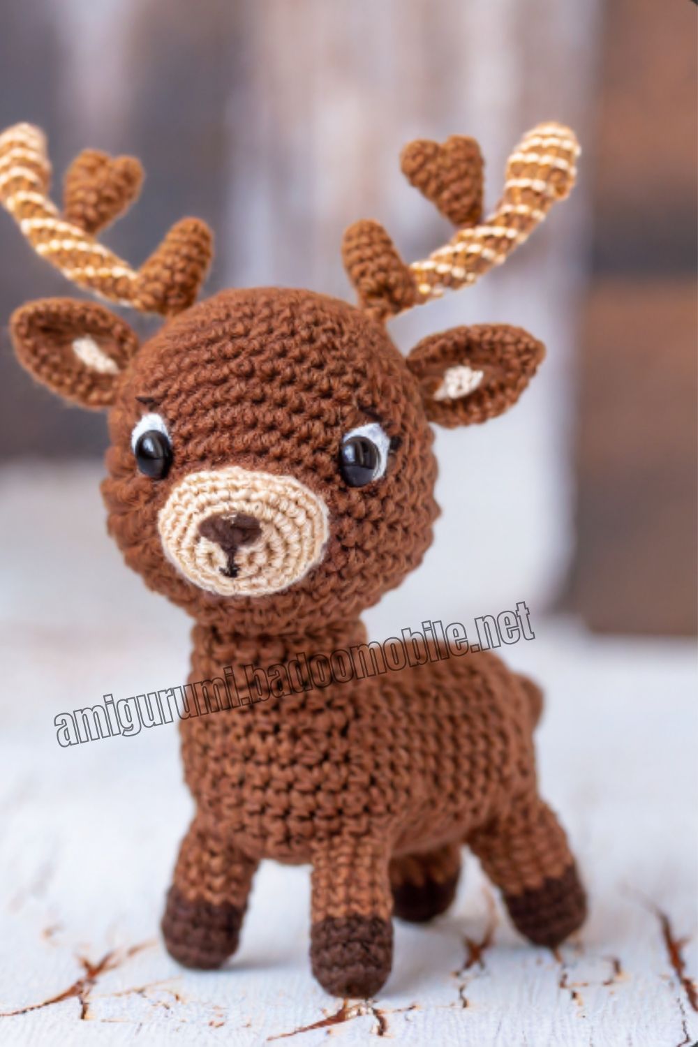 Amigurumi Christmas Reindeer Free Pattern-3 – Free Amigurumi Crochet