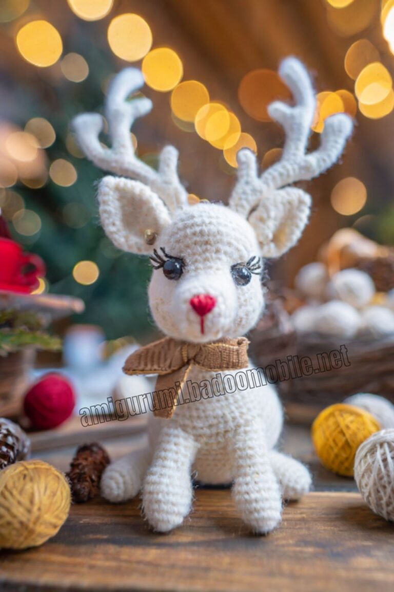 Amigurumi Christmas Reindeer Free Pattern-3 – Free Amigurumi Crochet
