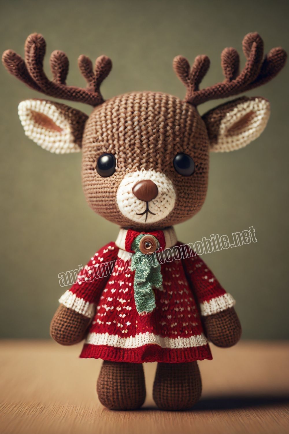Amigurumi Christmas Reindeer Free Pattern-2 – Free Amigurumi Crochet