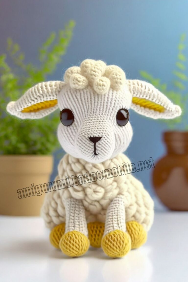 Amigurumi Cute Crochet Lamb Free Pattern-1 – Free Amigurumi Crochet