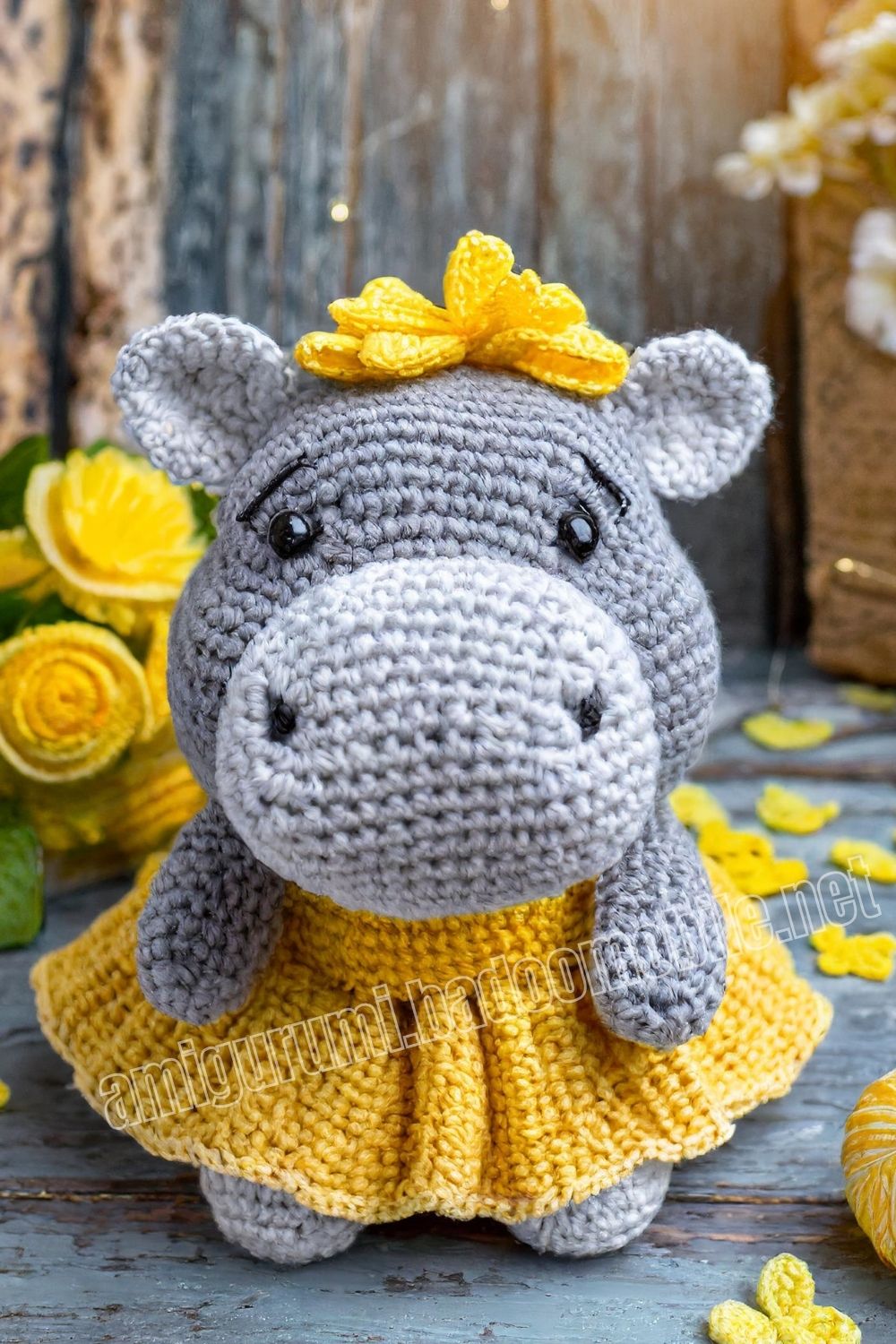 Amigurumi Crochet Hippo Lina Free Pattern-2 – Free Amigurumi Crochet