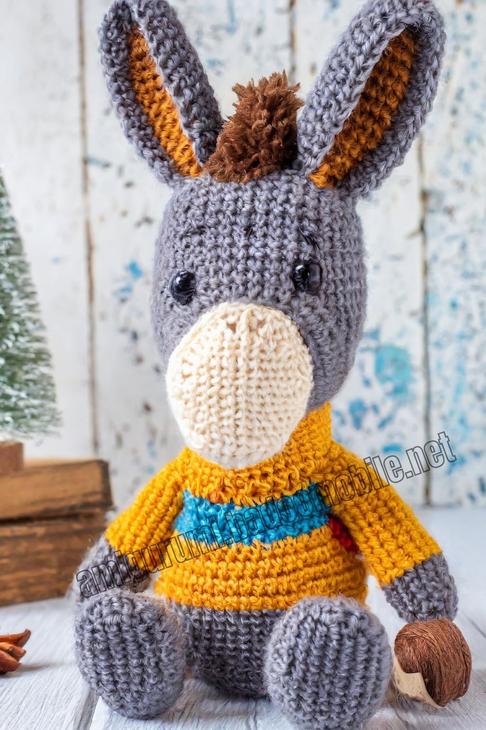 Amigurumi Crochet Donkey Free Pattern-2 – Free Amigurumi Crochet