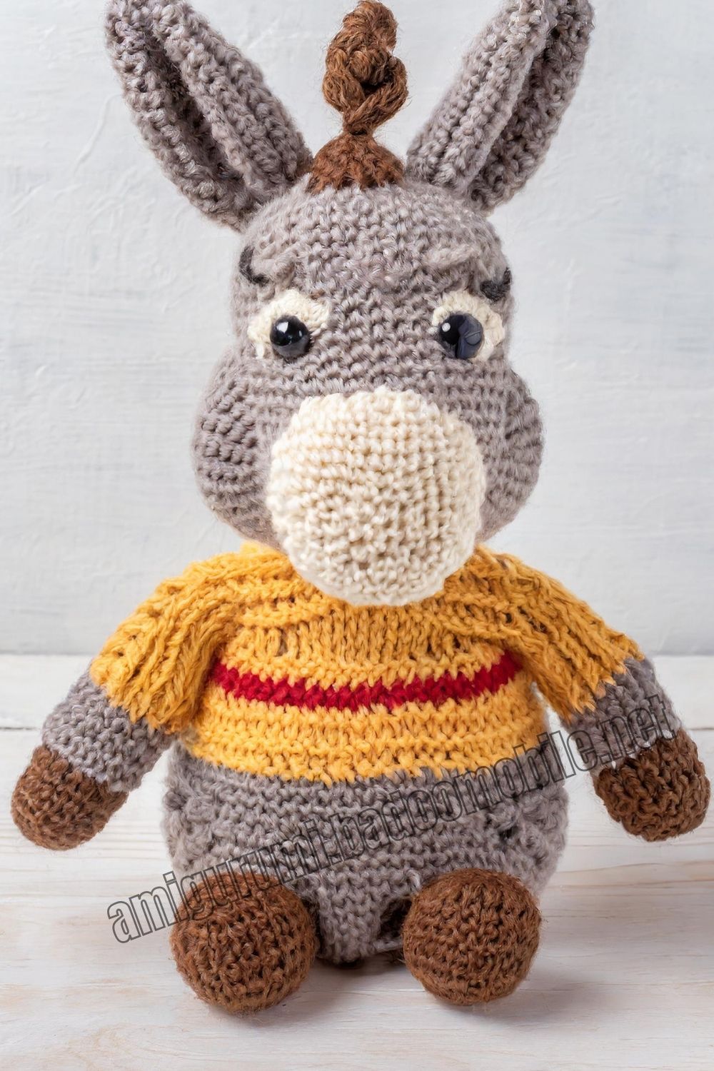Amigurumi Crochet Donkey Free Pattern-2 – Free Amigurumi Crochet
