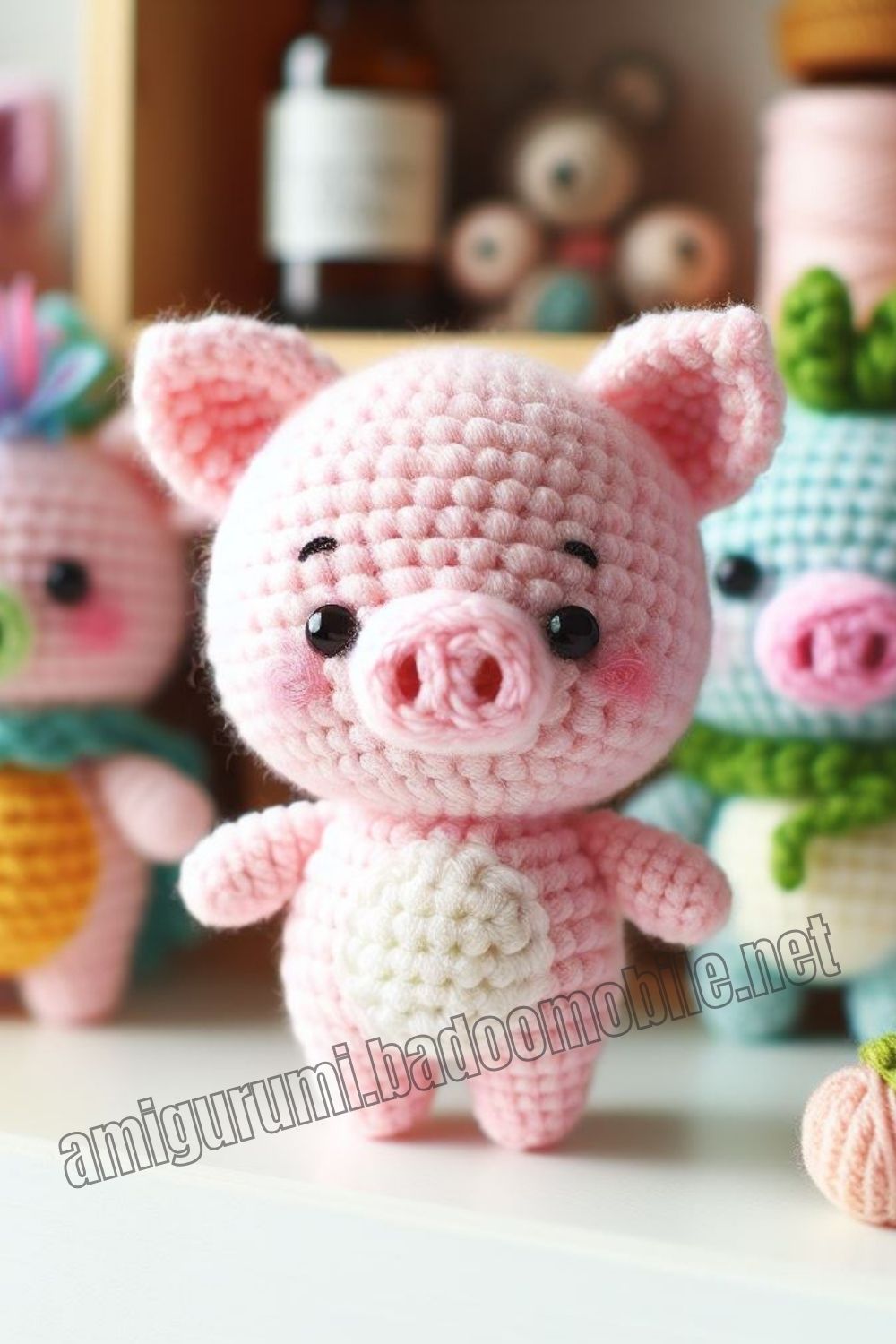 Amigurumi Crochet Pig Free Pattern-3 – Free Amigurumi Crochet