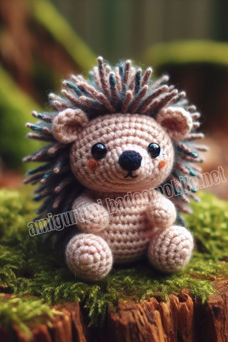 Amigurumi Crochet Hedgehog Free Pattern-2 – Free Amigurumi Crochet