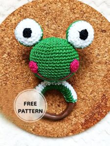 Amigurumi Frog Rattle Free Pattern-1 – Free Amigurumi Crochet
