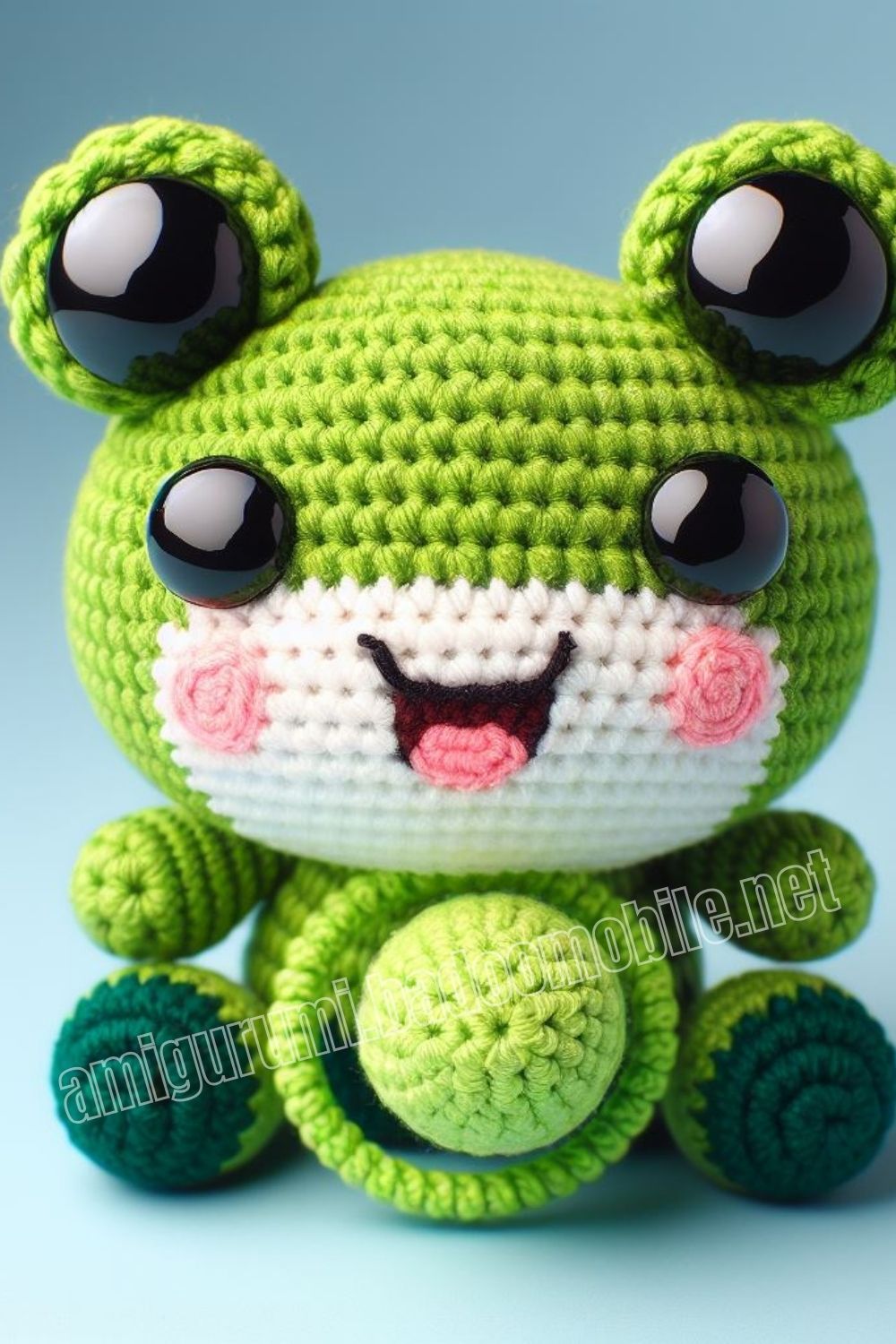 Amigurumi Frog Rattle Free Pattern-1 – Free Amigurumi Crochet