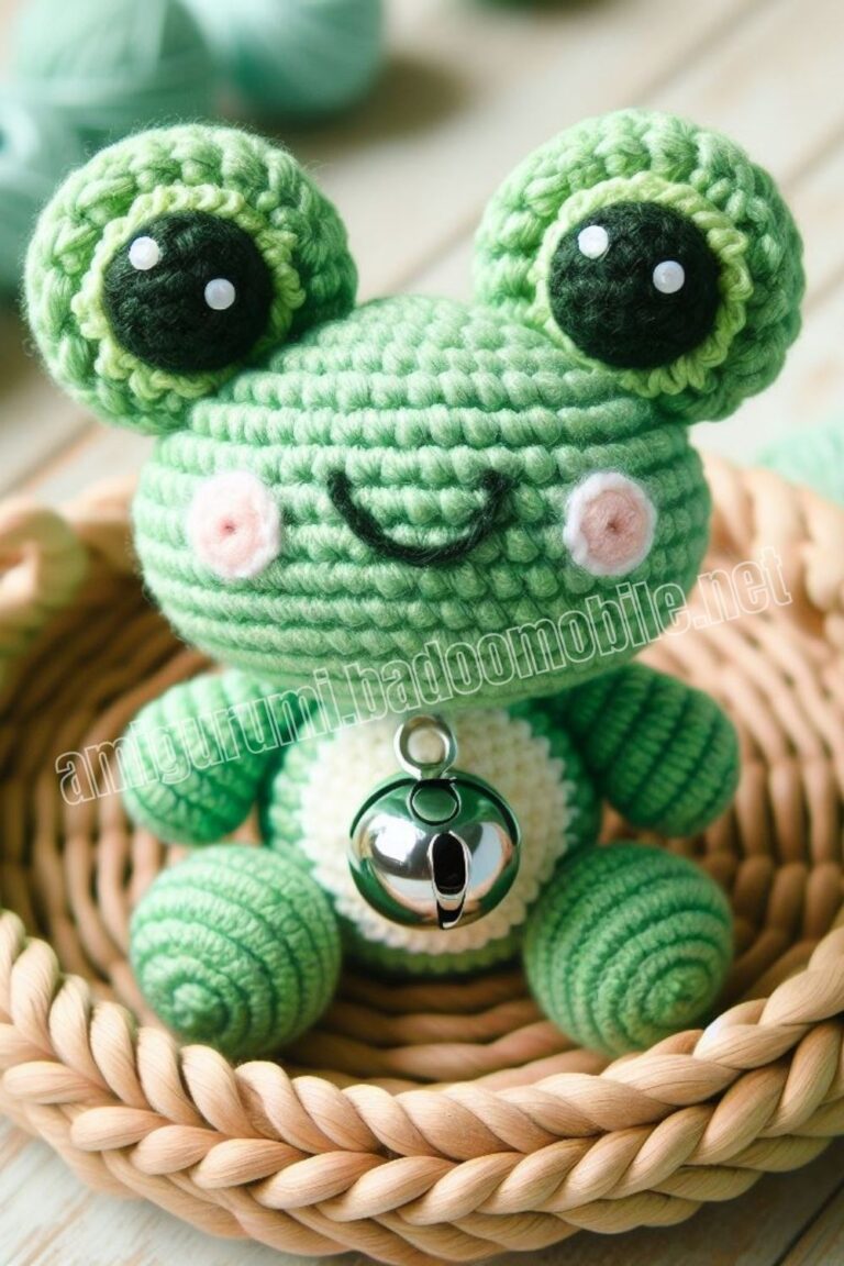 Amigurumi Frog Rattle Free Pattern-1 – Free Amigurumi Crochet
