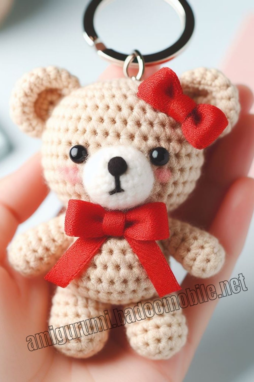 Amigurumi Bear Keychain Free Pattern-2 – Free Amigurumi Crochet