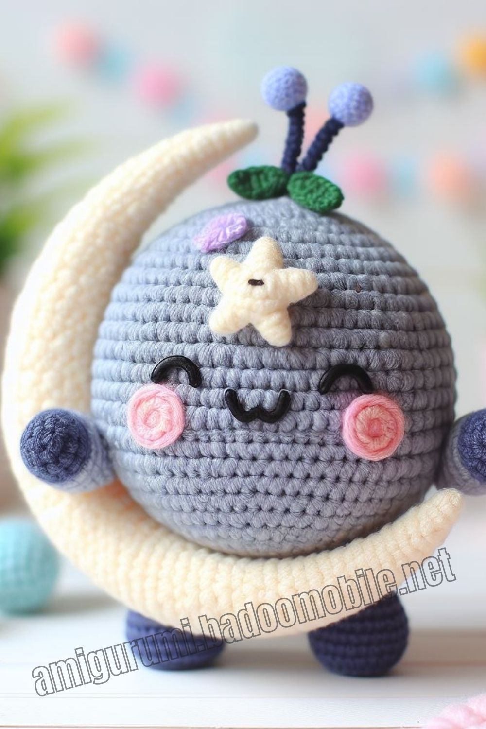 Amigurumi Cartoon Character Luntik & Moon Free Pattern-1 – Free ...