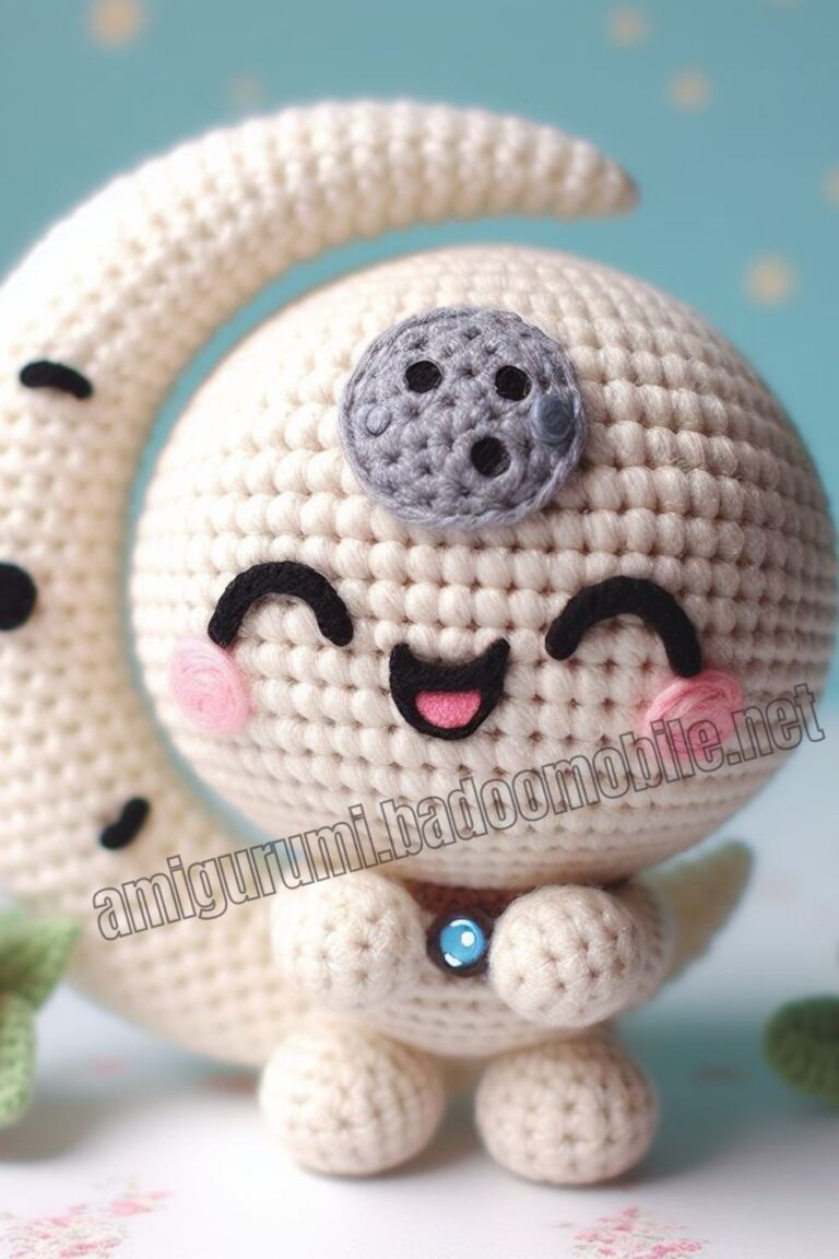 Amigurumi Cartoon Character Luntik & Moon Free Pattern-1 – Free ...