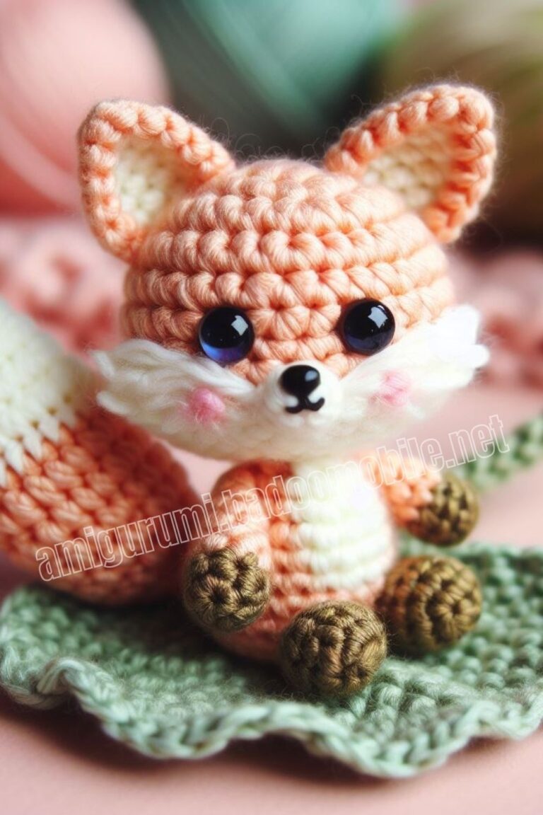 Amigurumi Fox in the Basket Free Pattern-2 – Free Amigurumi Crochet