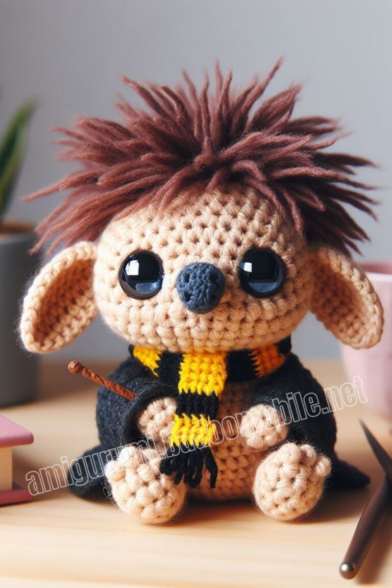 Amigurumi Harry Potter Niffler Free Pattern-1 – Free Amigurumi Crochet