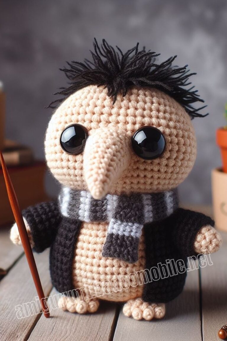 Amigurumi Harry Potter Niffler Free Pattern-1 – Free Amigurumi Crochet