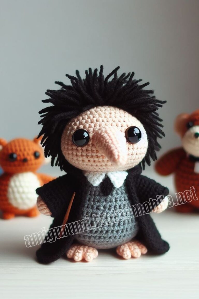 Amigurumi Harry Potter Niffler Free Pattern-1 – Free Amigurumi Crochet