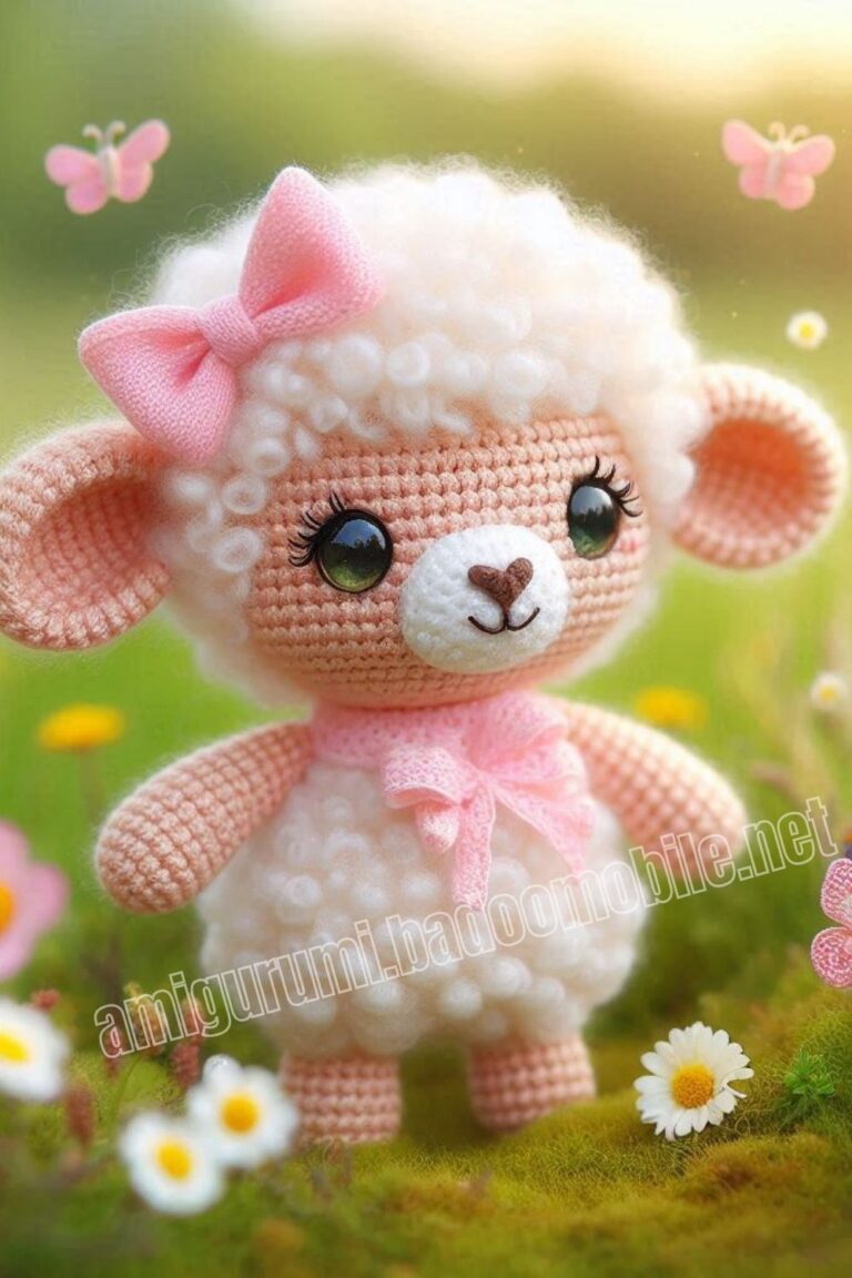 Amigurumi Little Lamb Free Pattern-2 – Free Amigurumi Crochet
