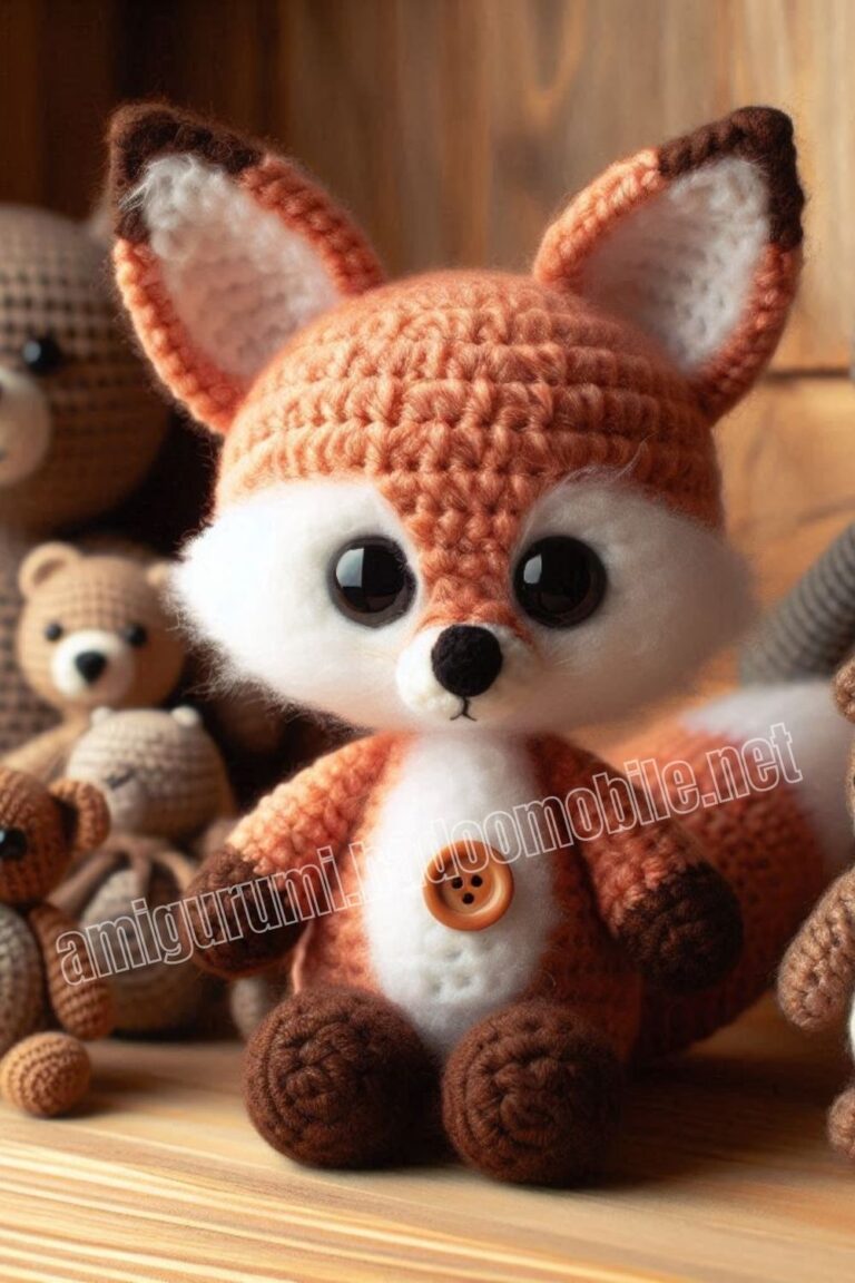 Amigurumi Fox Rattle Free Pattern-2 – Free Amigurumi Crochet