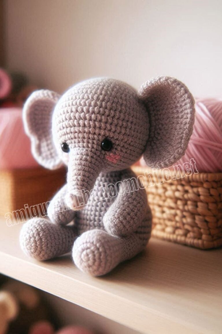 Amigurumi Little Cute Elephant Free Pattern-3 – Free Amigurumi Crochet