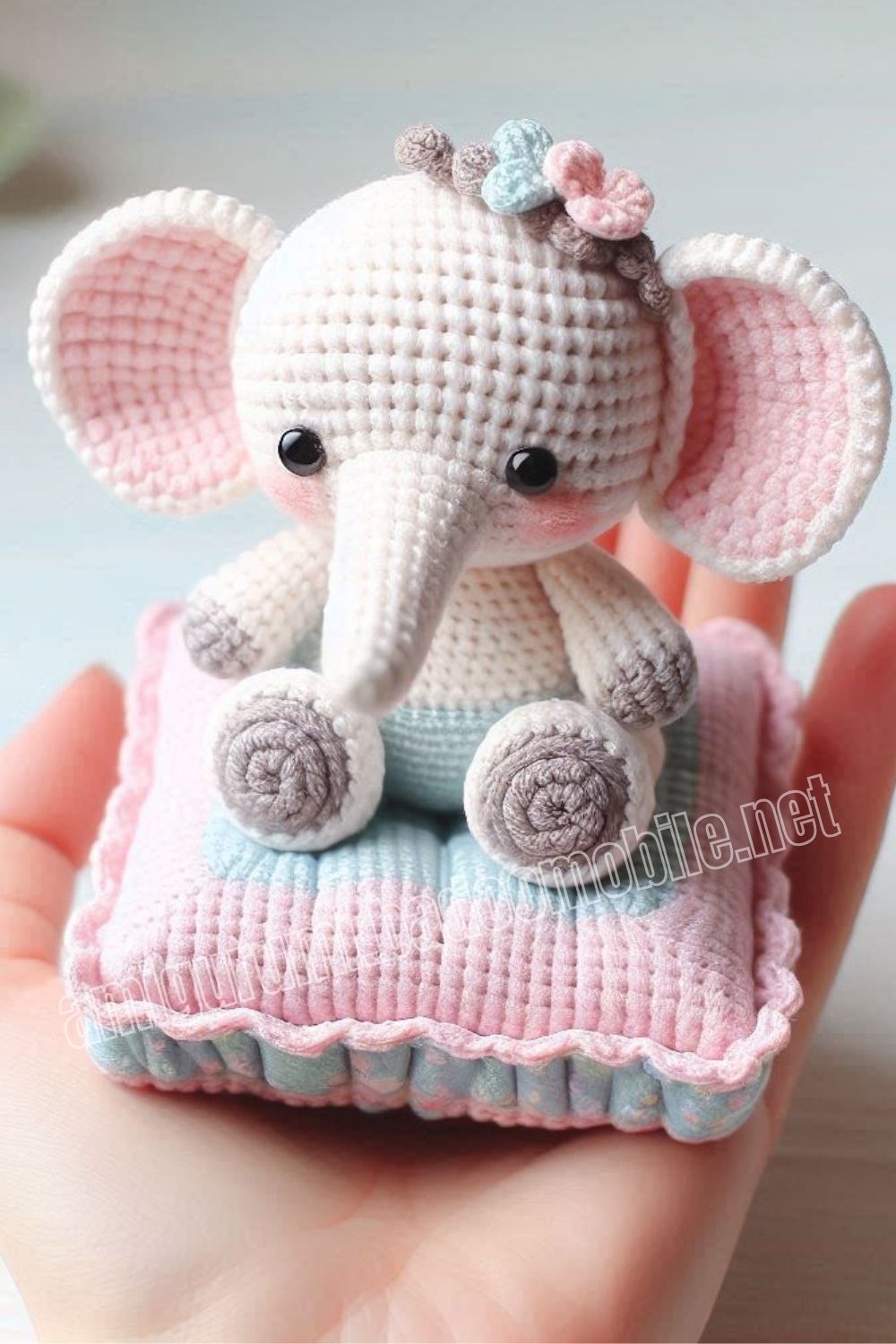 Amigurumi Little Cute Elephant Free Pattern-3 – Free Amigurumi Crochet
