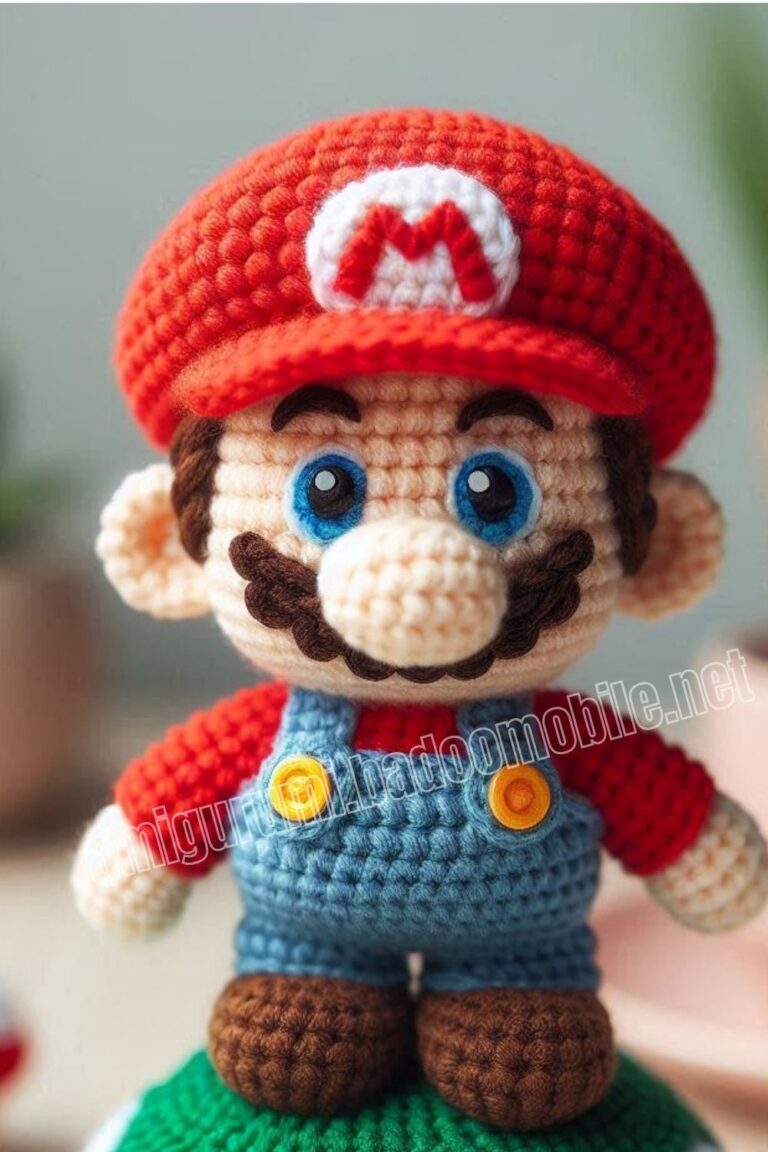 Amigurumi Super Mario Free Pattern-1 – Free Amigurumi Crochet