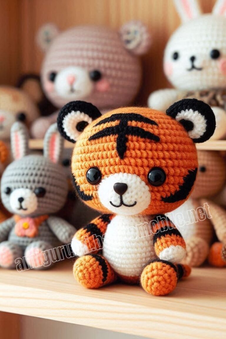 Amigurumi Plush Tiger Harvey Free Pattern-1 – Free Amigurumi Crochet